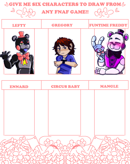 SIX CHARACTERS!4 - ibisPaint