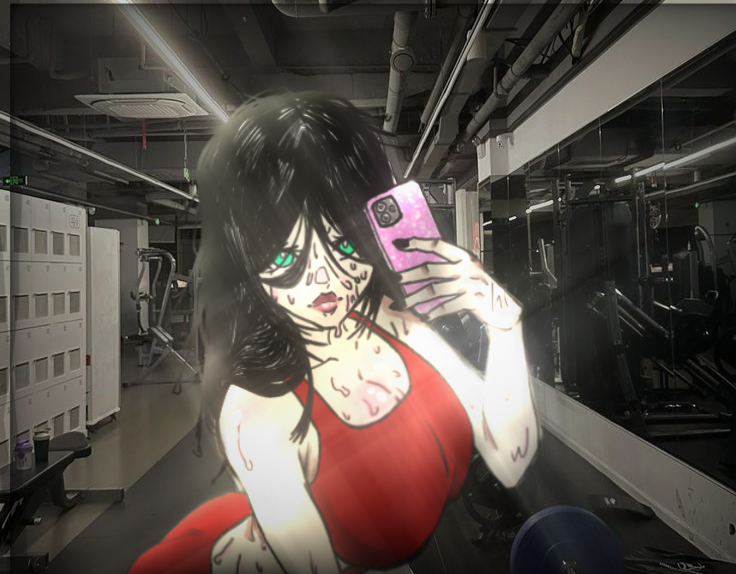 Mona's Very First Instagram Post - ibisPaint