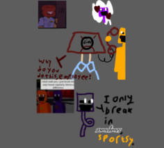 dsaf sillies 🍆🧡💜🍊 - ibisPaint