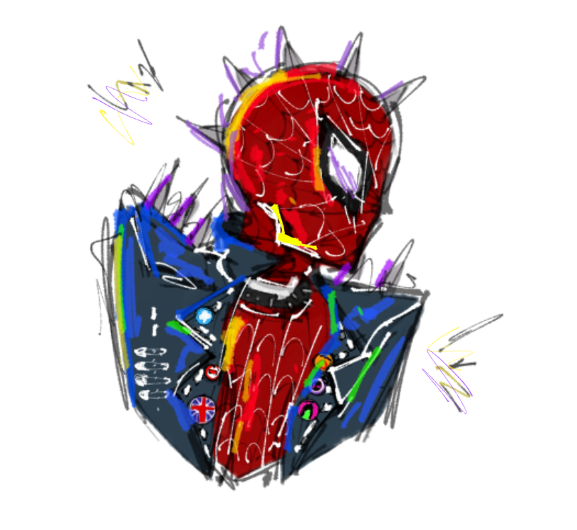 Spider punk 🕸 - ibisPaint