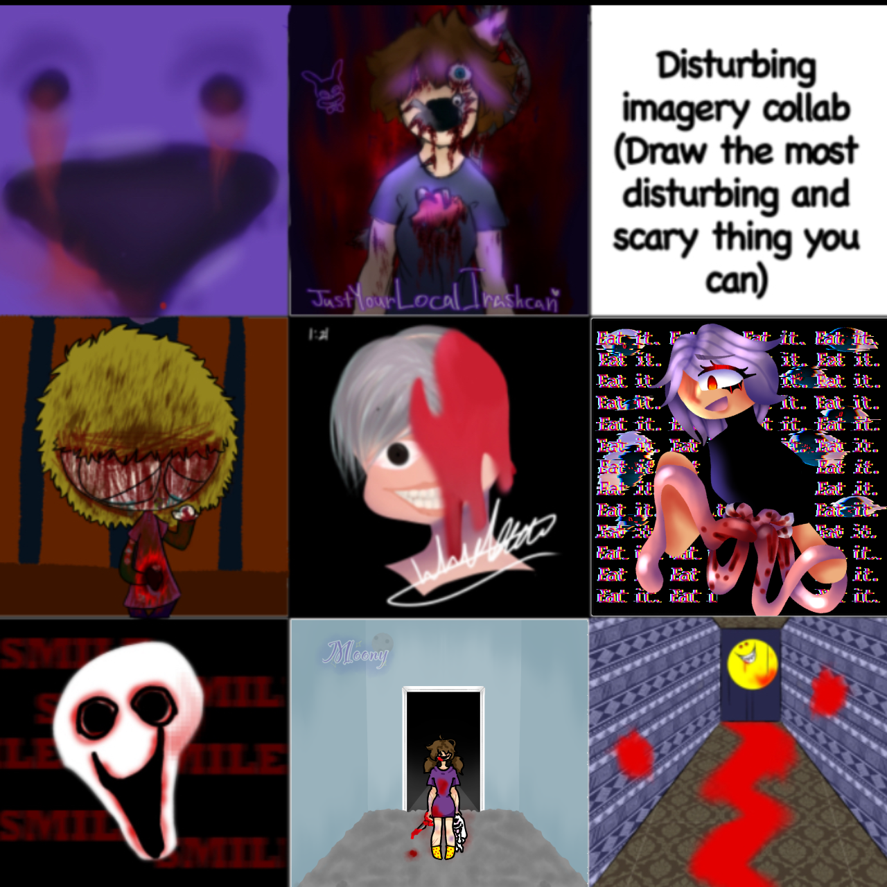 Horror collab - ibisPaint