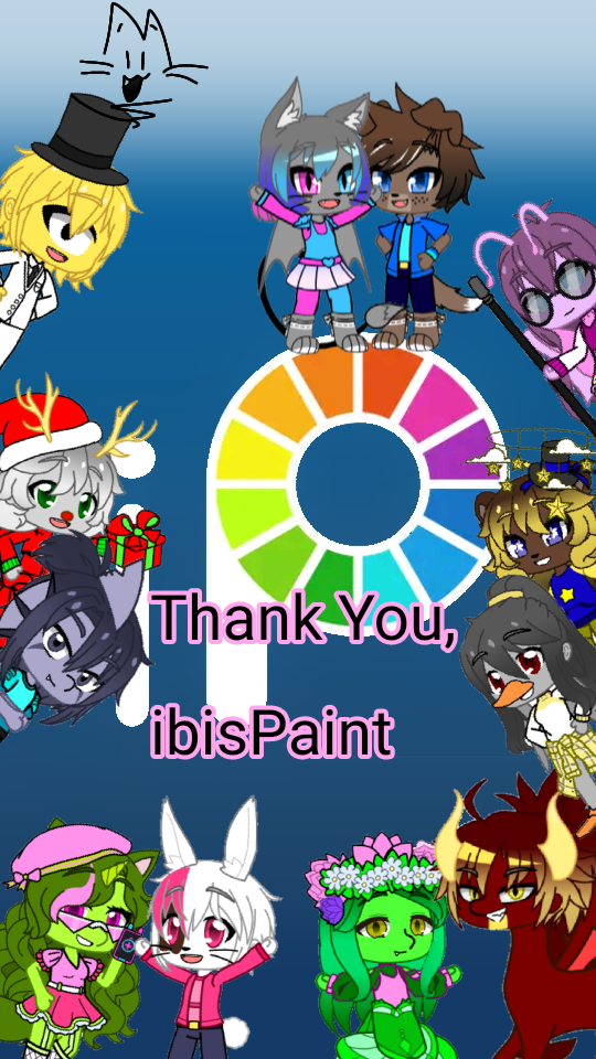 Thank You,ibisPaint - ibisPaint
