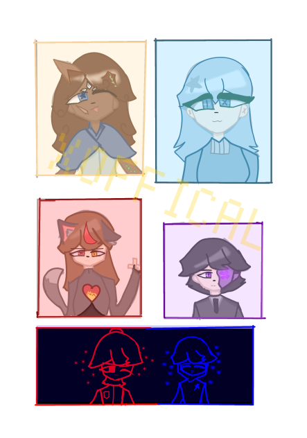 MY OLD REVIVED OC'S - ibisPaint