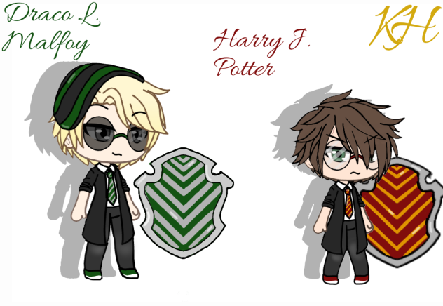 Harry Potter, Draco Malfoy - ibisPaint