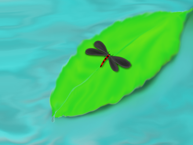 Floating Away - ibisPaint