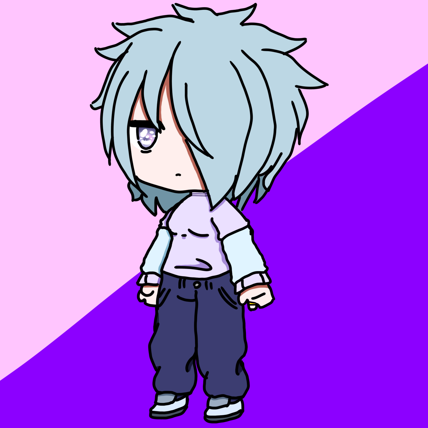 Blu gacha edit - ibisPaint