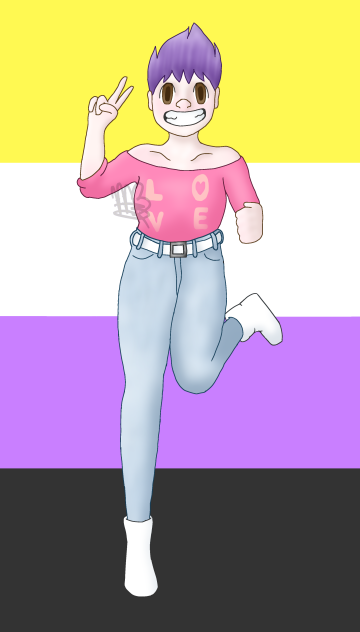 Excited Brandon - ibisPaint