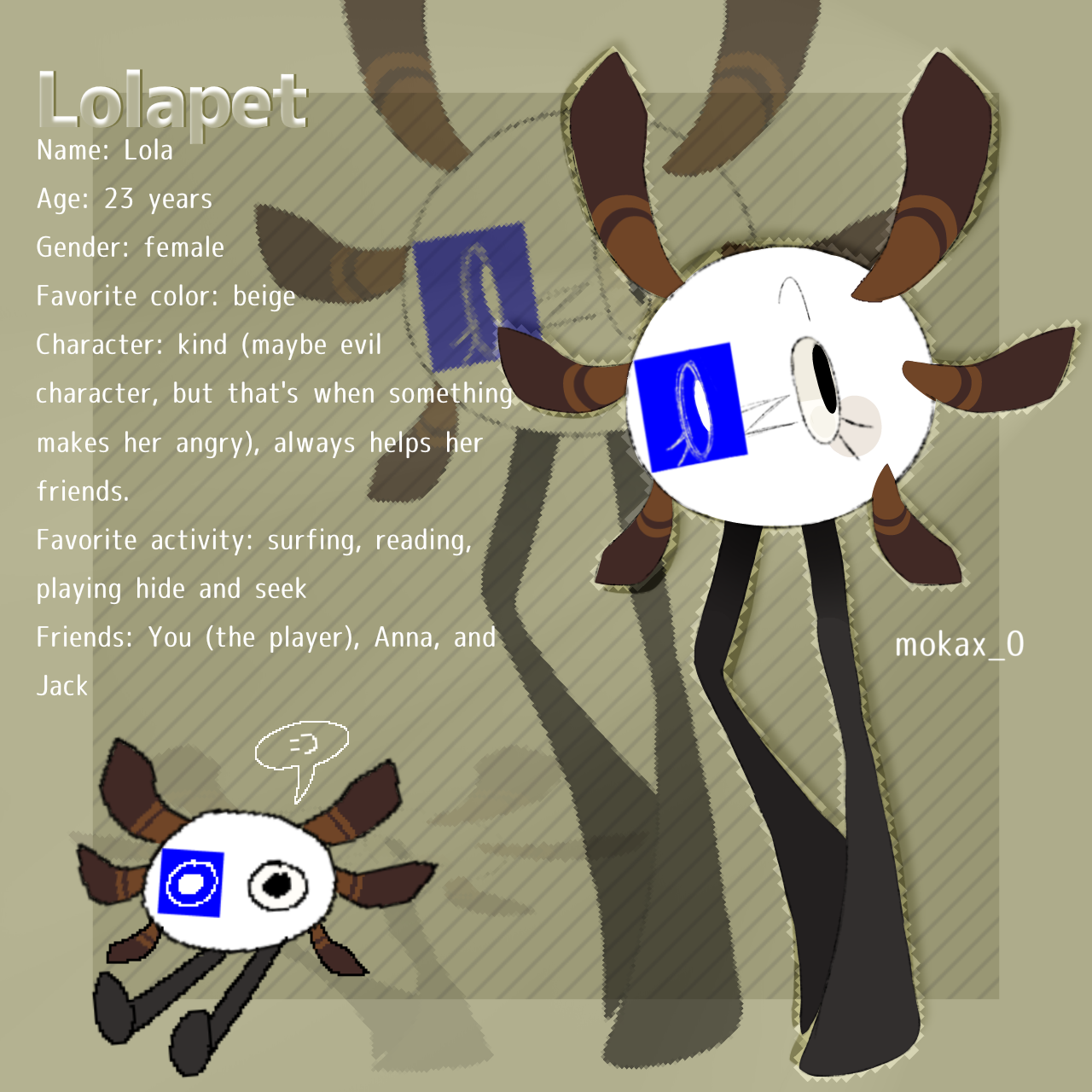 Lola (my Kinitopet AU) - ibisPaint