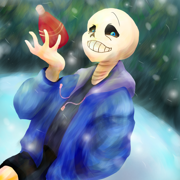 1 hour drawing SANS - ibisPaint