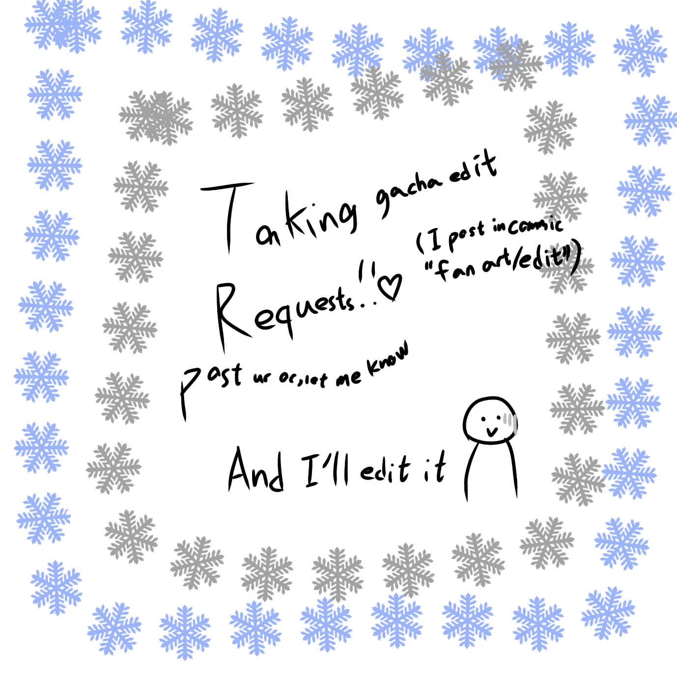 Taking gacha edit requests!!!!!♡ - ibisPaint