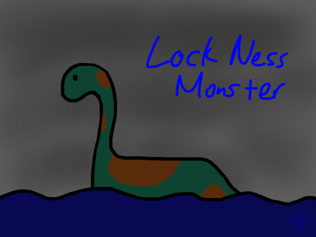 lock ness monster - ibisPaint