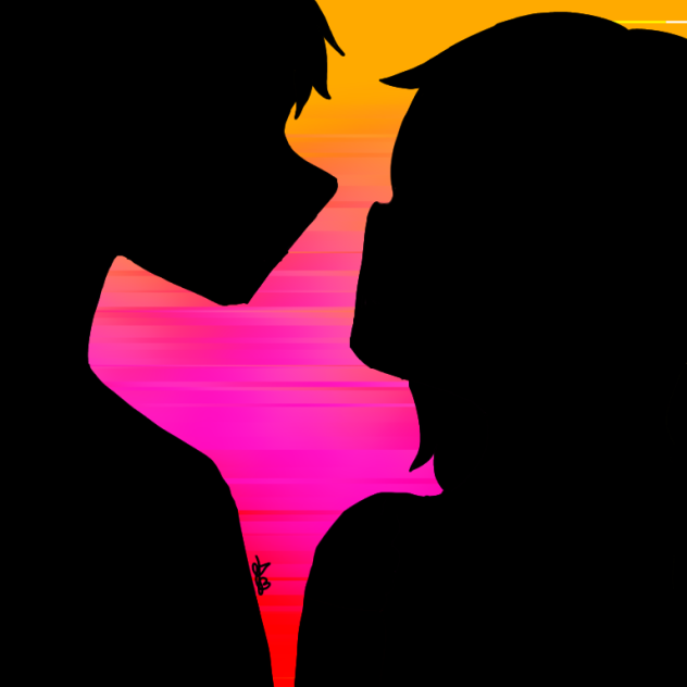 Sunset love - ibisPaint