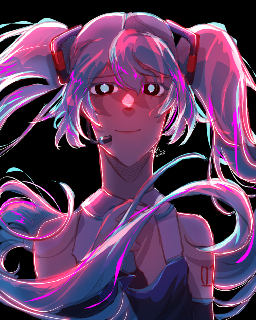 the end of hatsune miku - ibisPaint