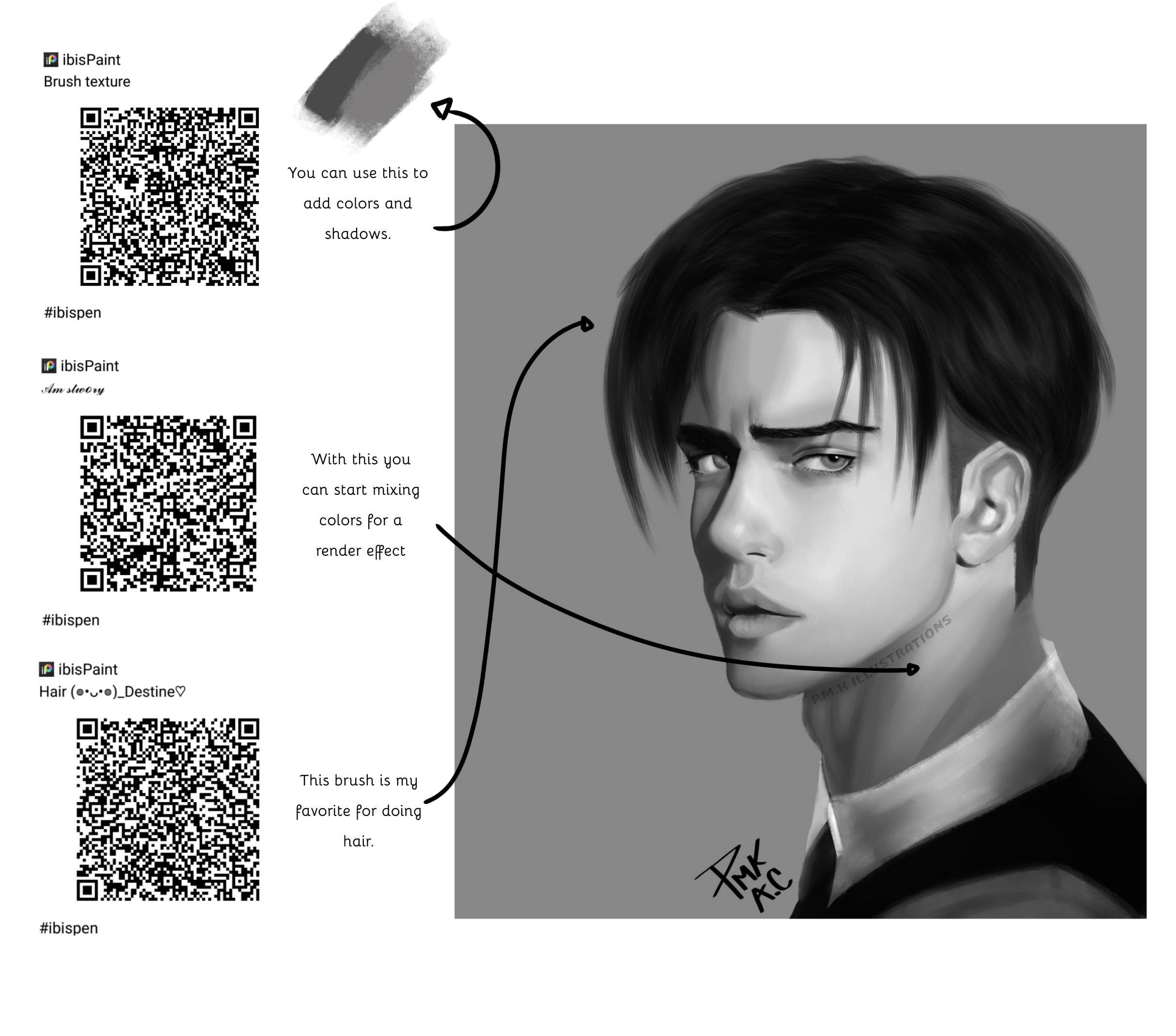 Rendering brushes.. - ibisPaint