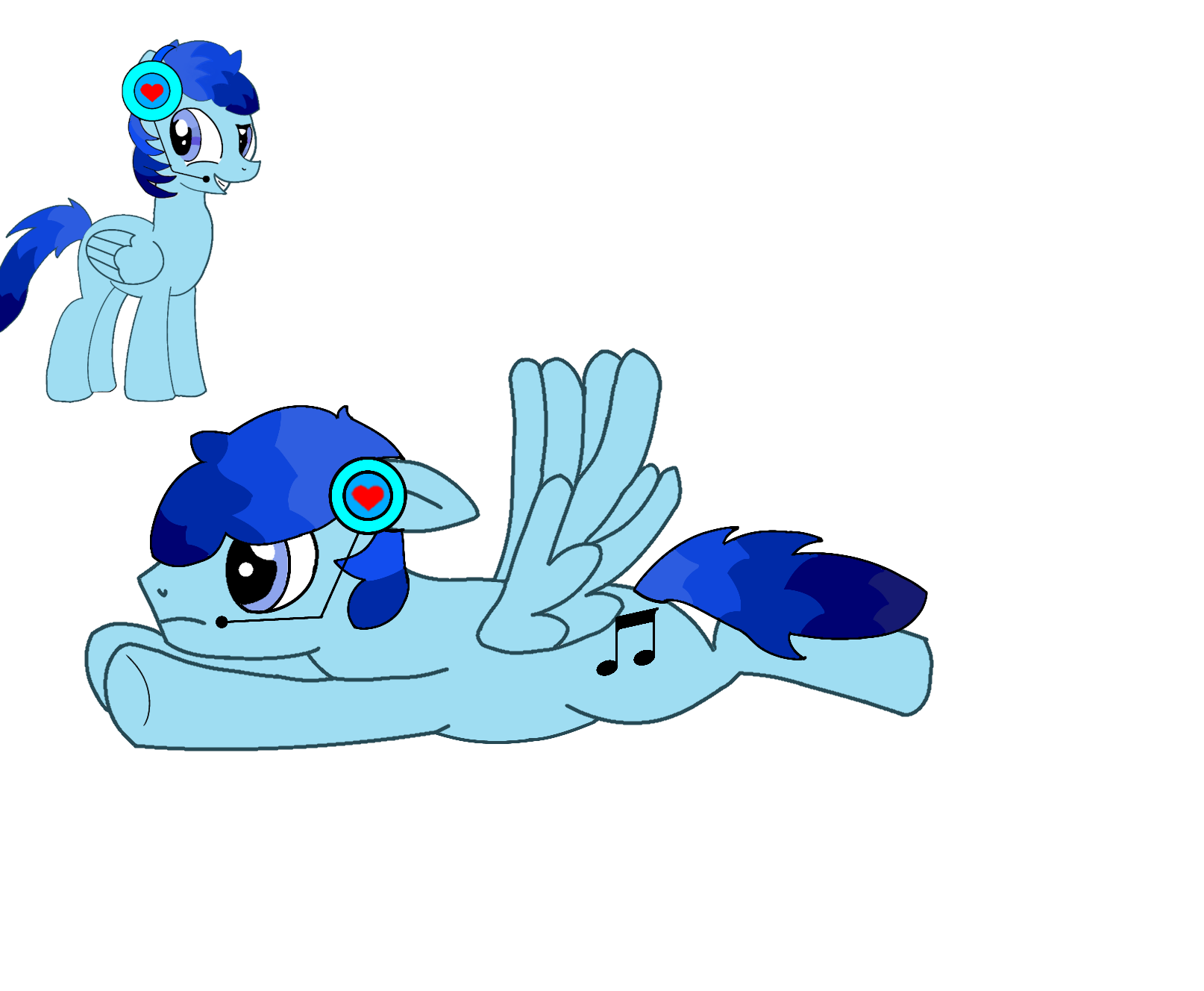Blue_Berry Flying - ibisPaint