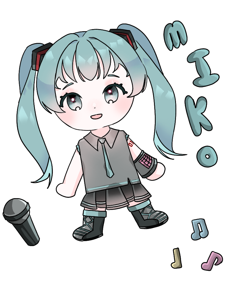 미쿠 SD 버전💖 - ibisPaint