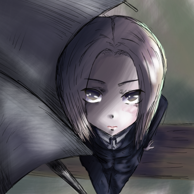 オリキャラ～傘を挿すOL～ - ibisPaint