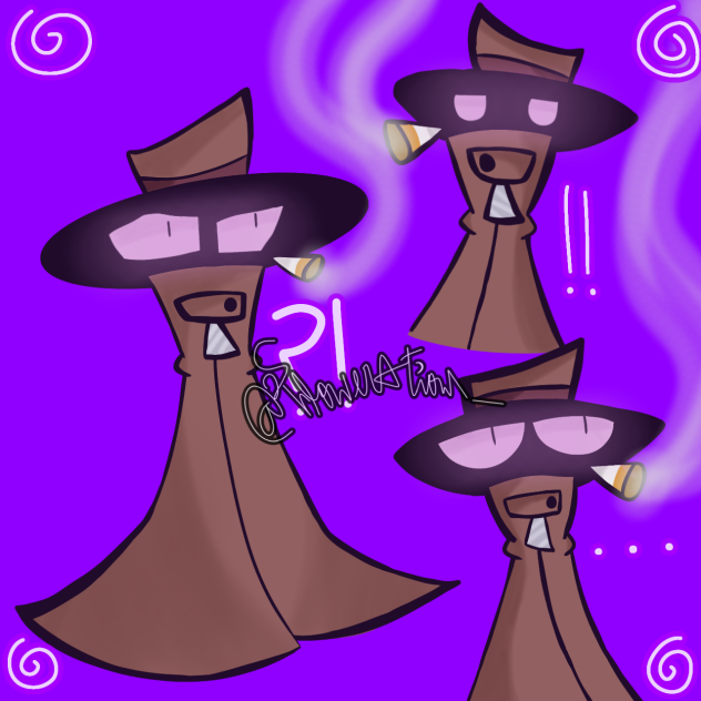 Shadowy Figure - ibisPaint