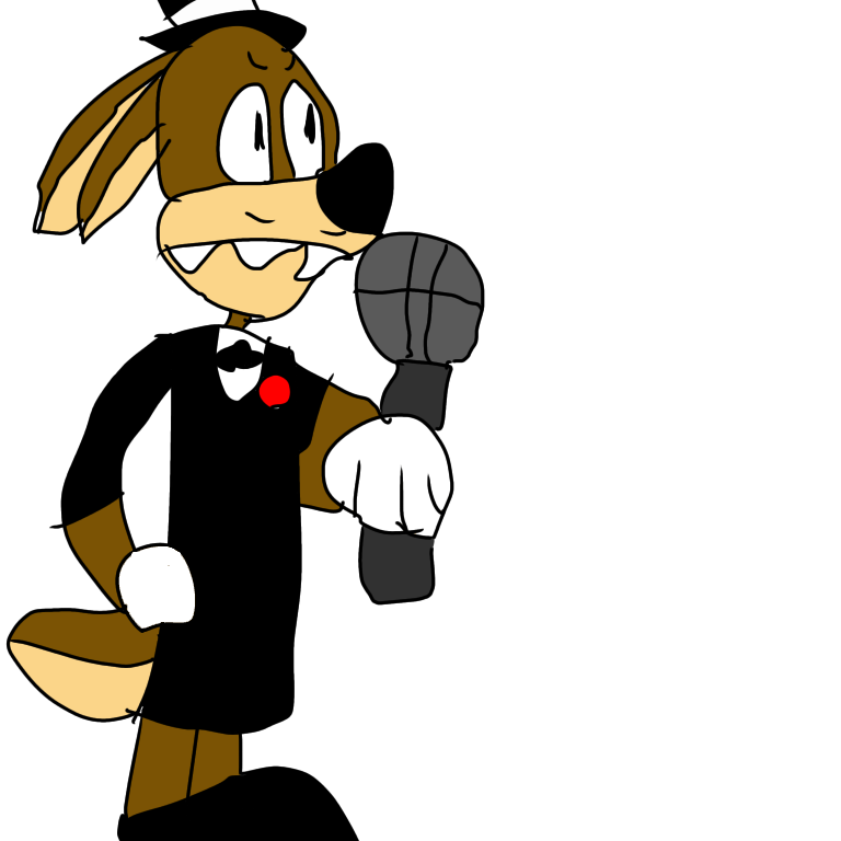 FNF Tex Avery Wolf - ibisPaint