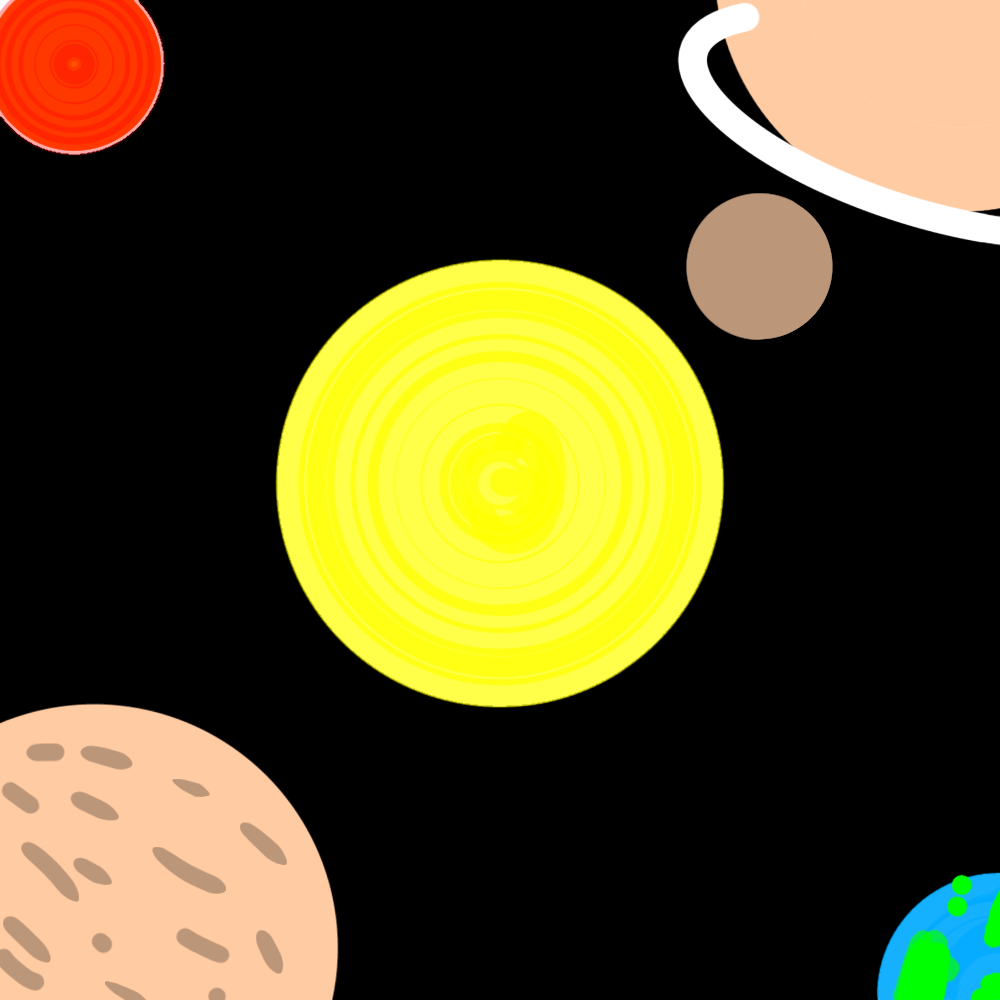 Solar system - ibisPaint