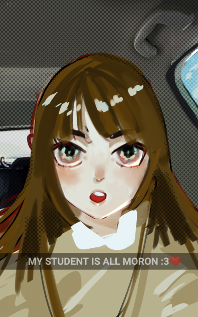 My student is all moron trend fr - ibisPaint