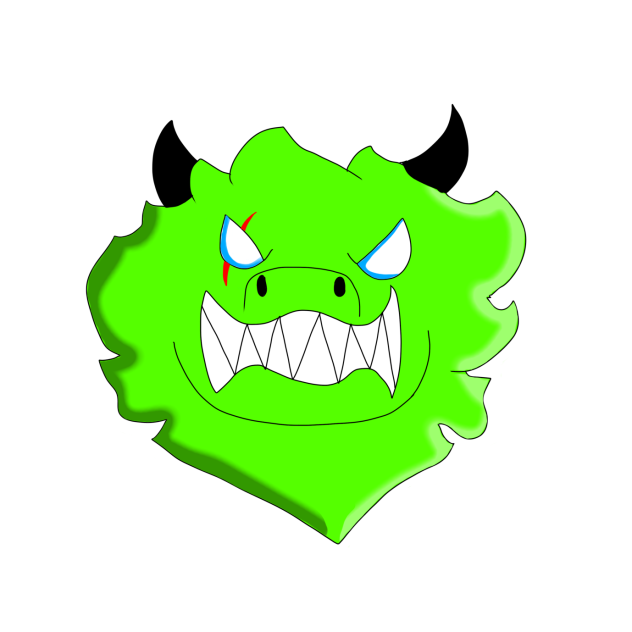 The monster elementary logo! - ibisPaint