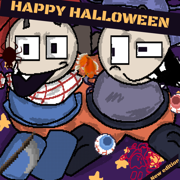 FELIZ HALLOWEEN NUEVA EDICIÓN 😆 yupii - ibisPaint