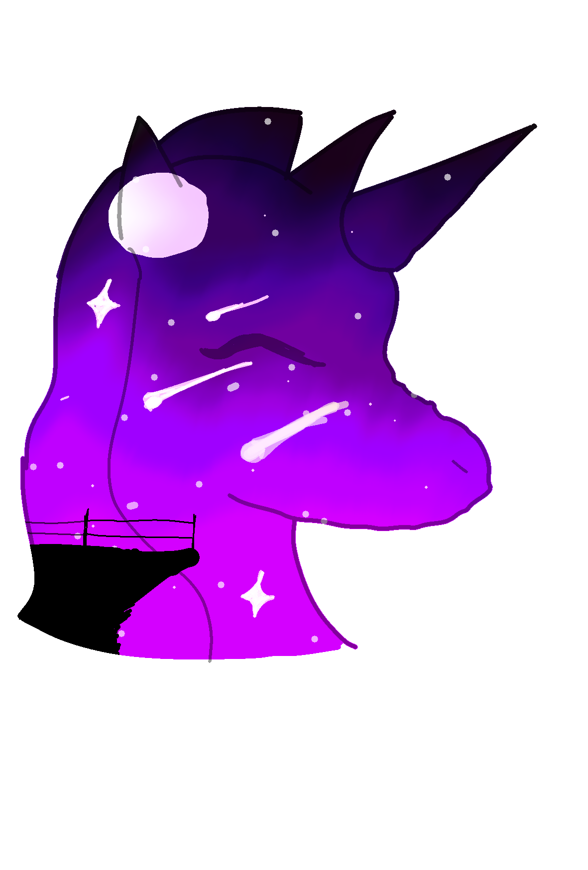 Midnight Unicorn 🦄 - ibisPaint