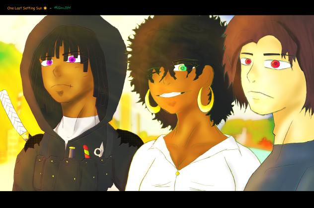 One Last Setting Sun - ibisPaint