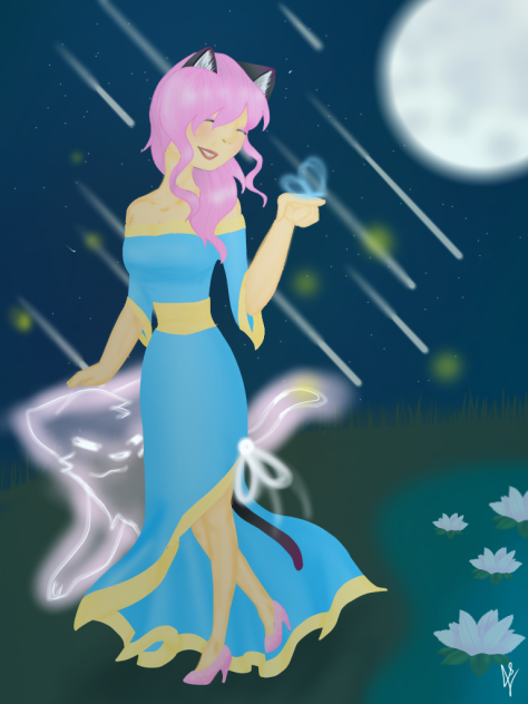 A Beautiful Maiden - ibisPaint