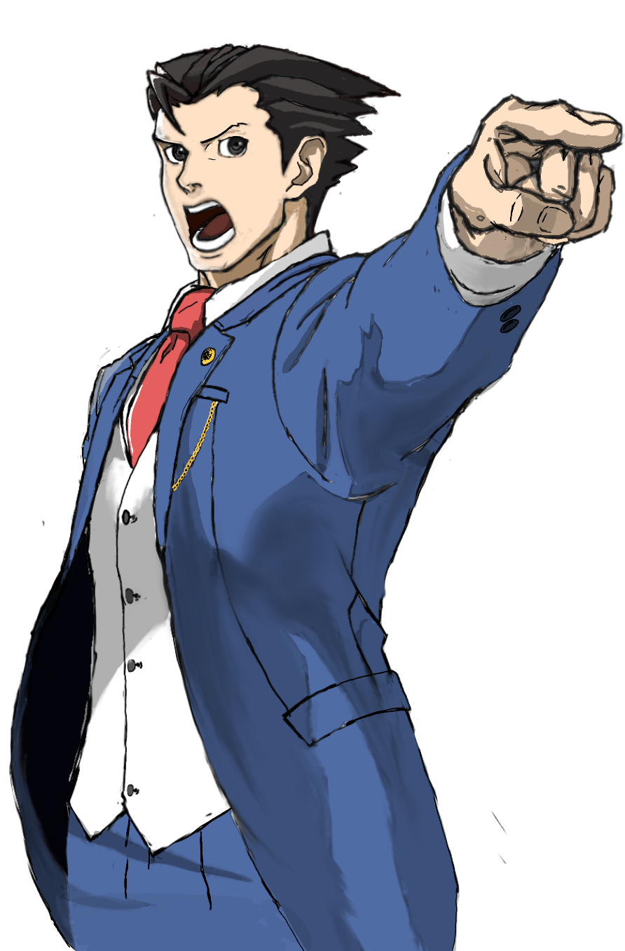 Pheonix Wright - ibisPaint