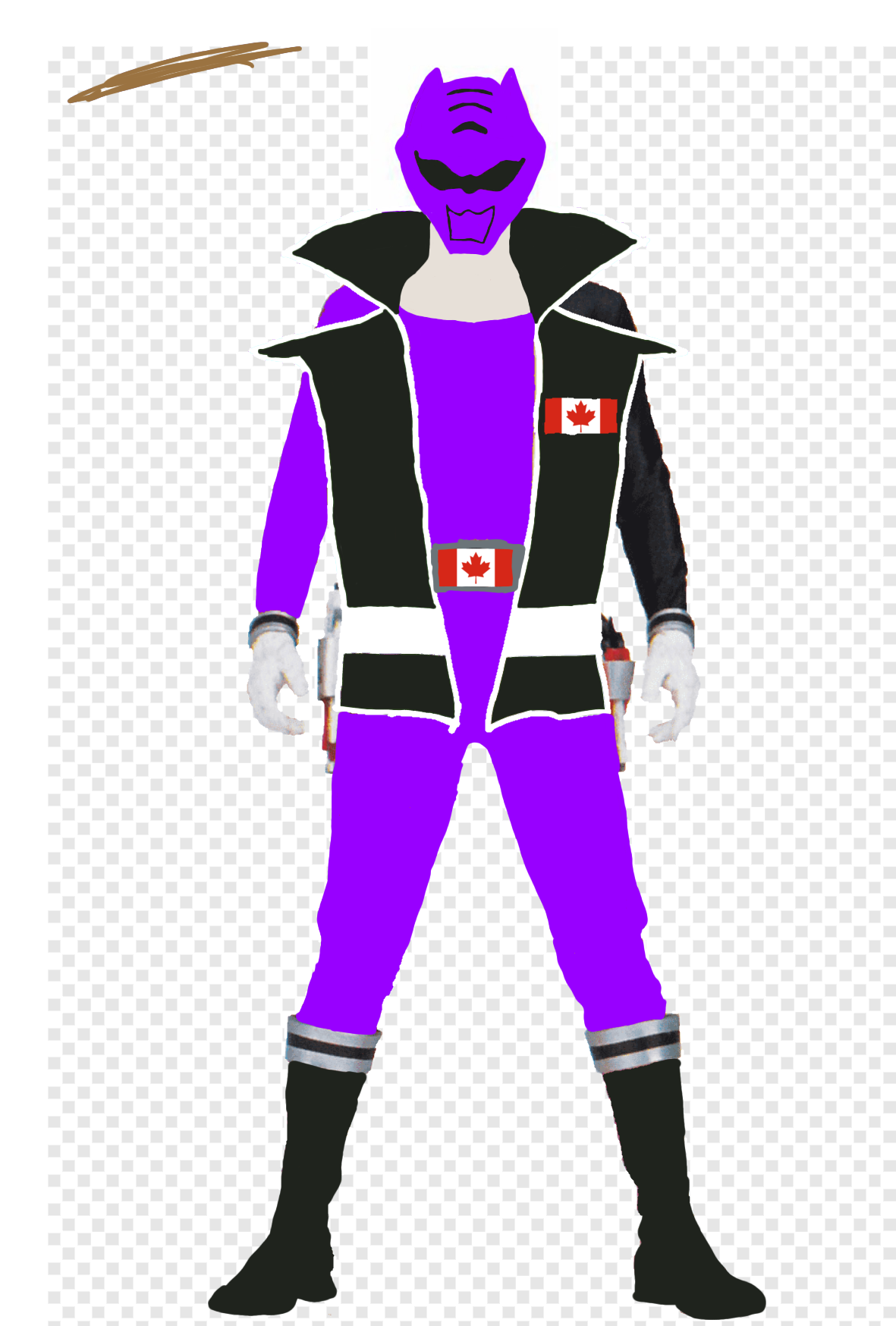 Purple Ranger - ibisPaint