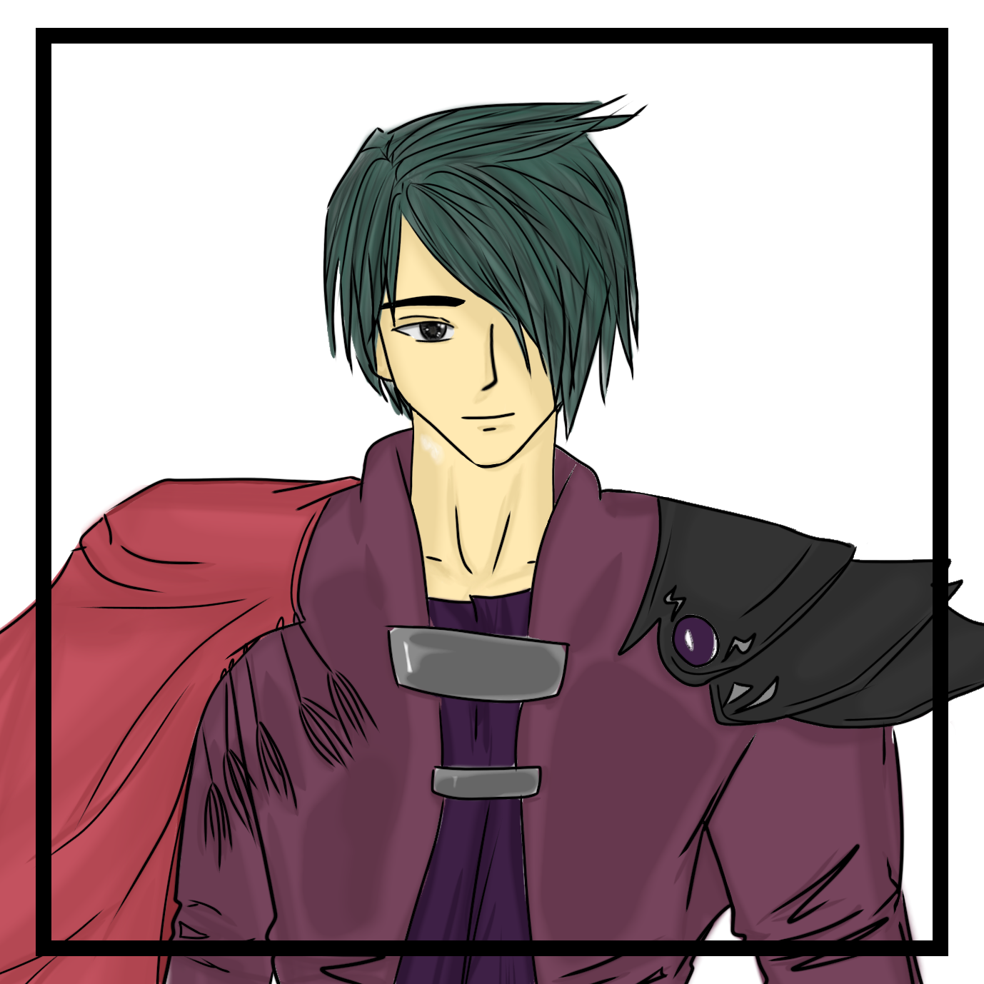 Aila's OC neck birthmark - ibisPaint