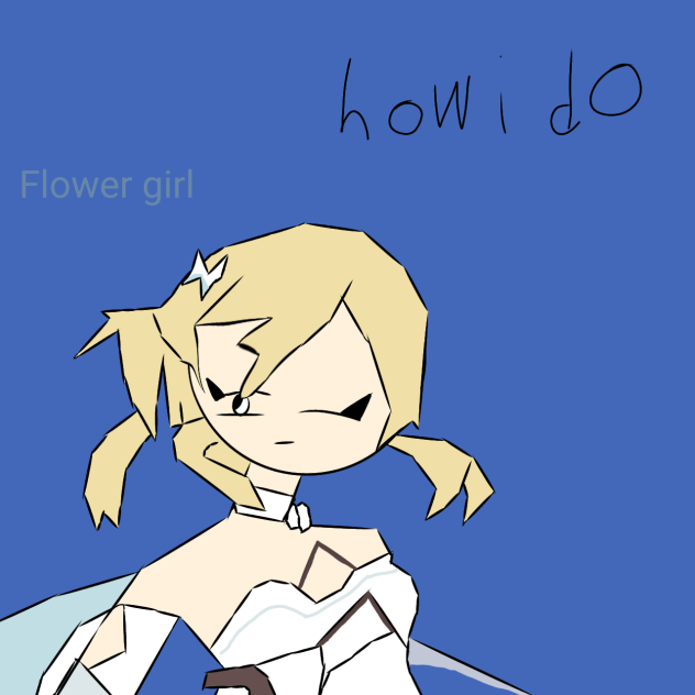 Flower girl - ibisPaint