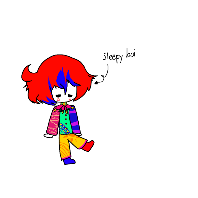 Sleepy boi - ibisPaint