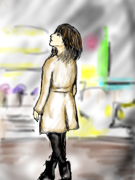 Trench coat - ibisPaint