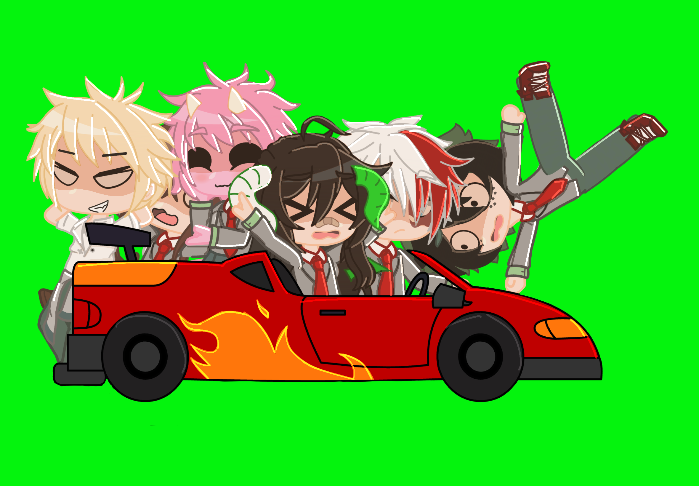 I woke up in a new bugatti~ - ibisPaint