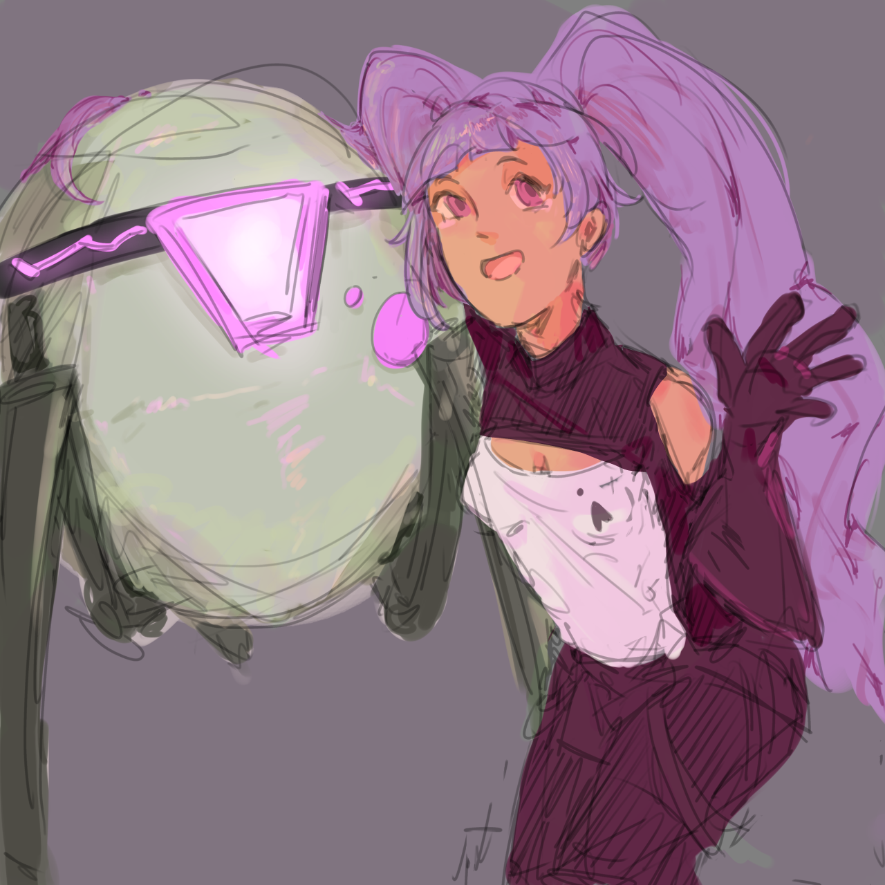 Entrapta and Emily - ibisPaint