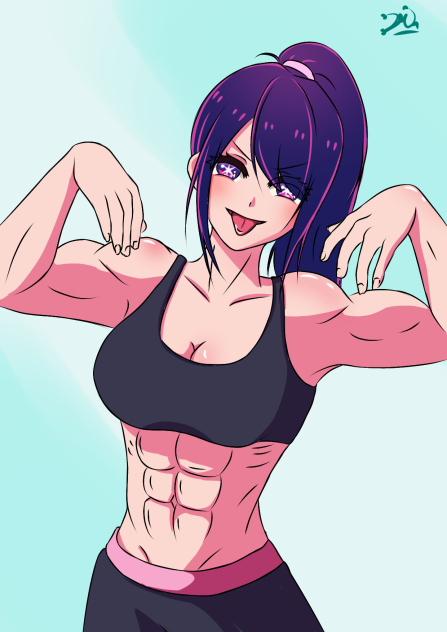muscular Ai - ibisPaint