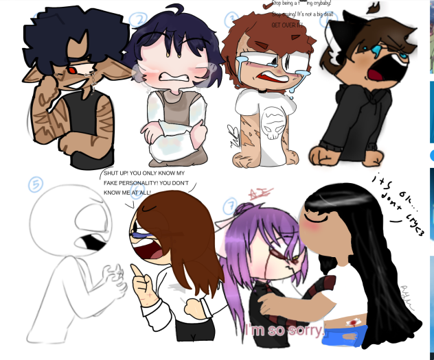 crying collab - ibisPaint