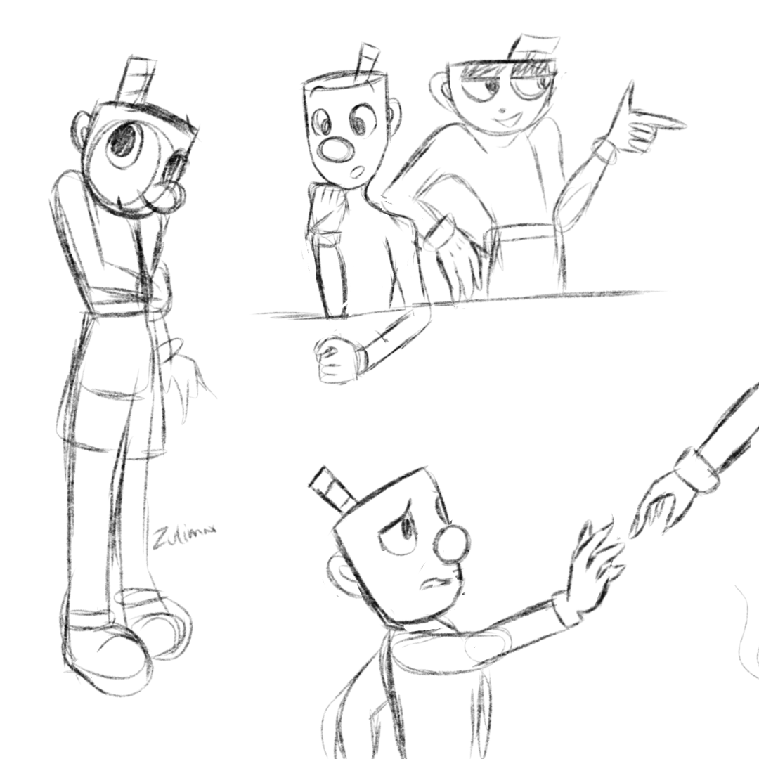 Mugman 🩵 - ibisPaint