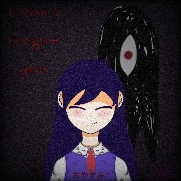“I don’t forgive you” Mari from OMORI - ibisPaint