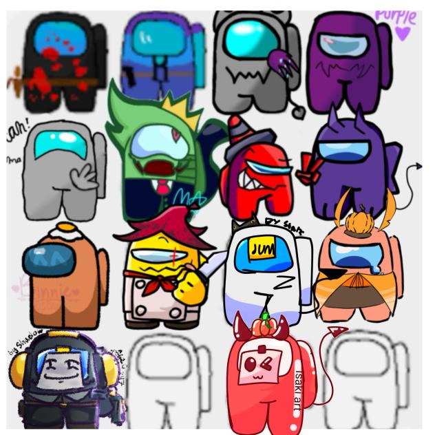 among us colab - ibisPaint