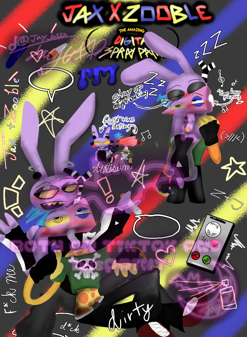 JAX X ZOOBLE (TADSP 💥) - ibisPaint