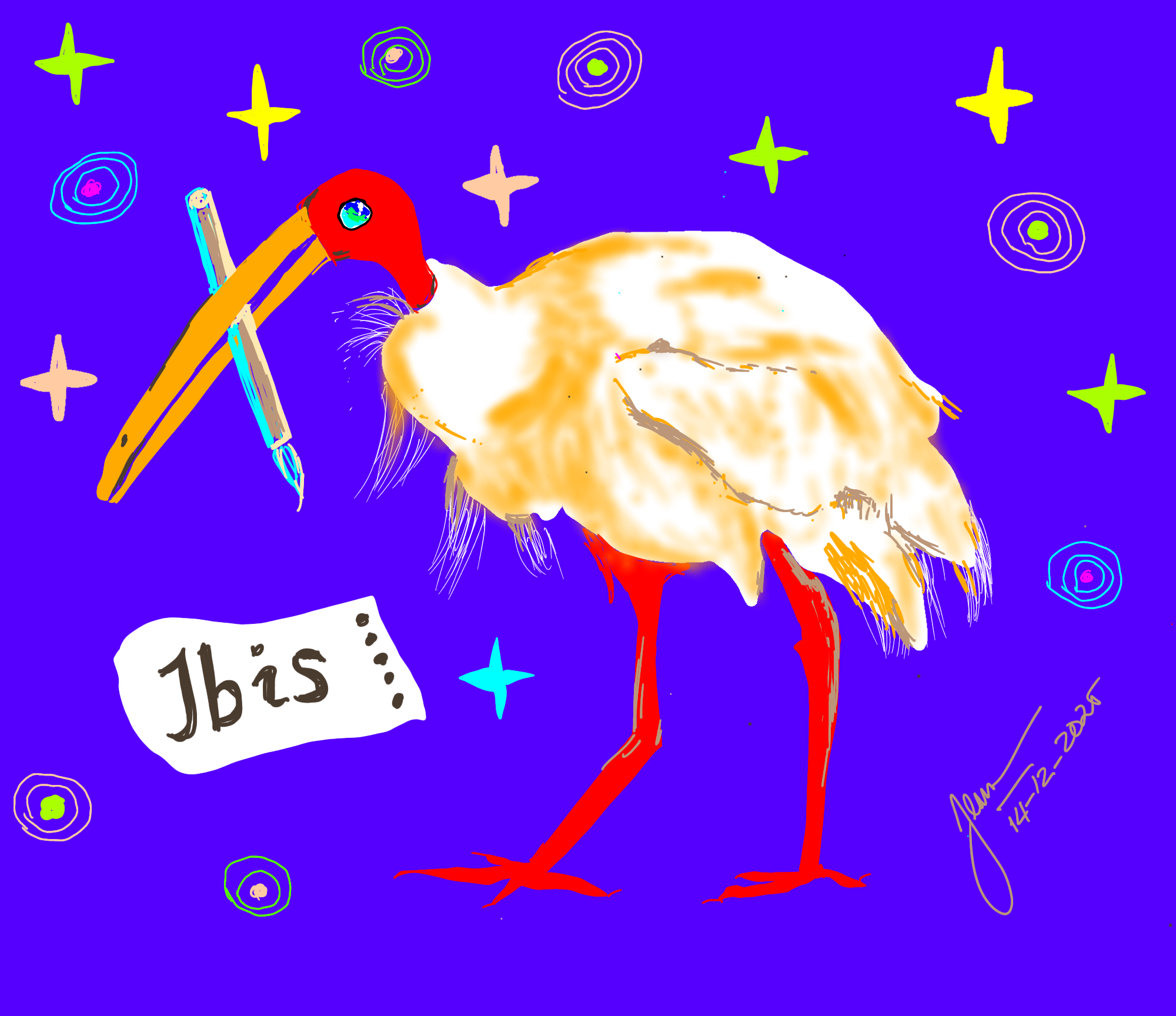 Ibis character - ibisPaint