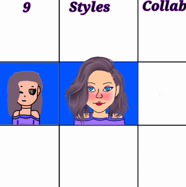 Another 9 style collab - ibisPaint