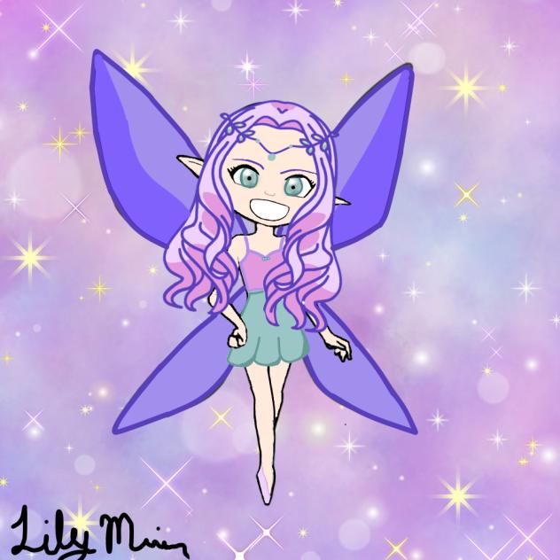 Purple Fairy 💜 - ibisPaint