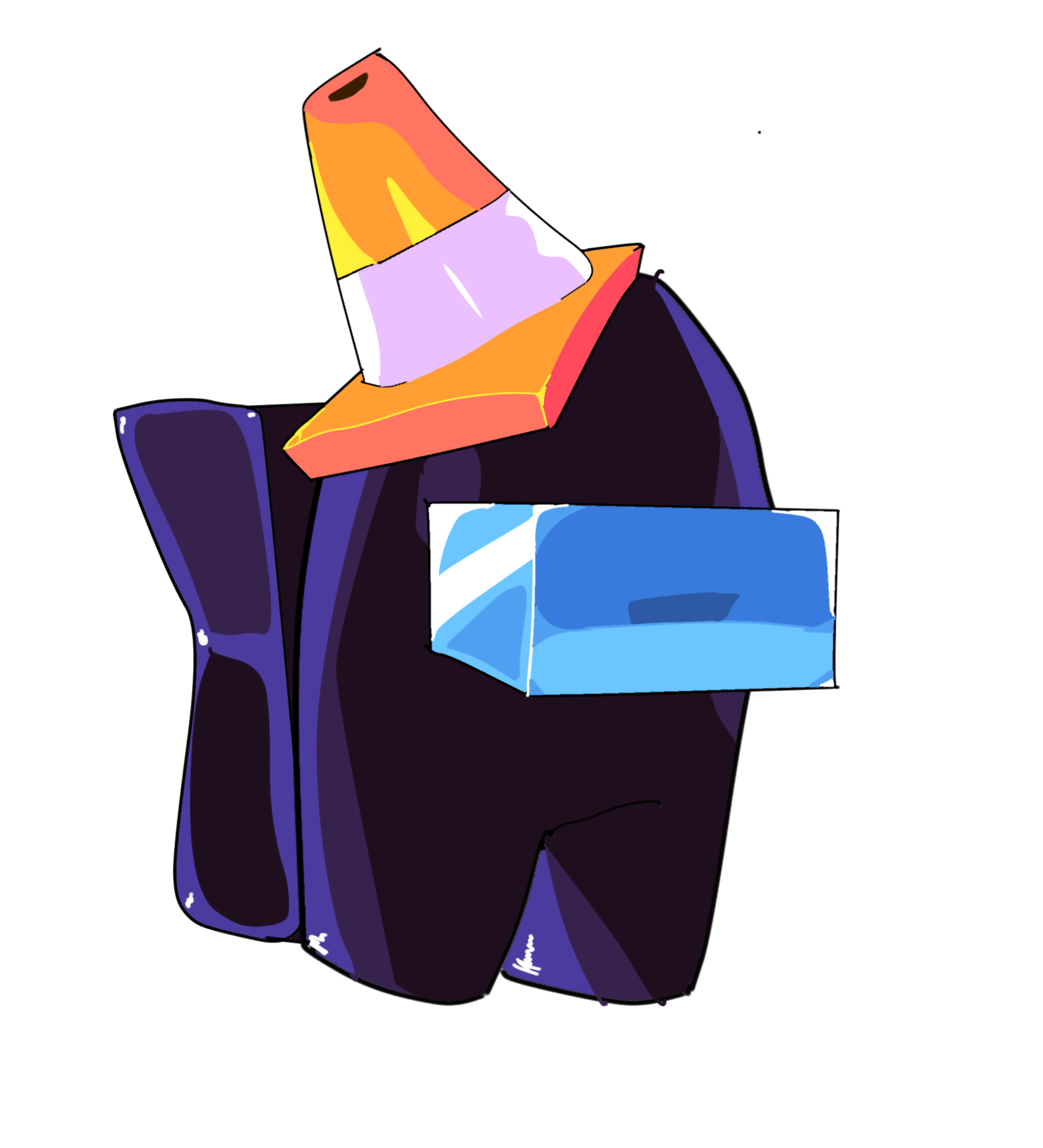 Detailed Black Impostor - ibisPaint