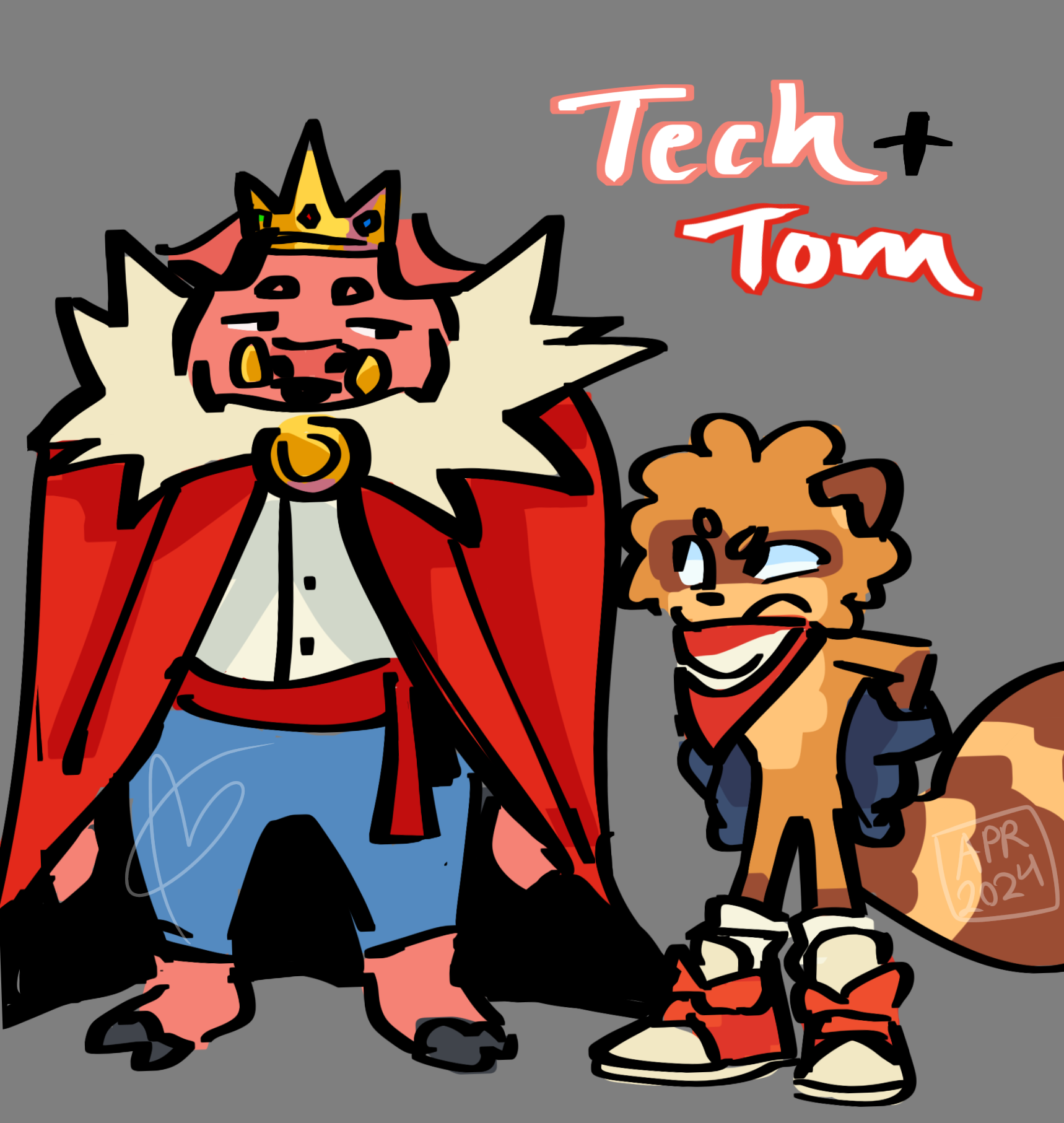 Tom and Tech - ibisPaint