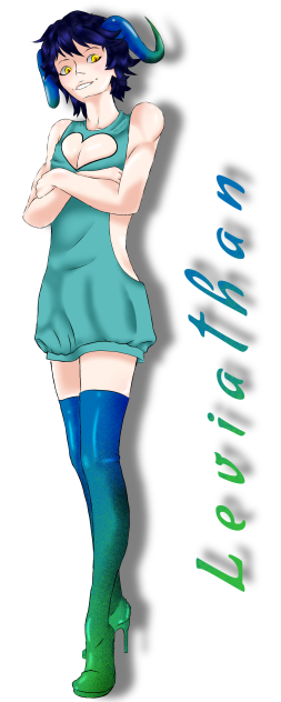 Character design Leviathan - ibisPaint